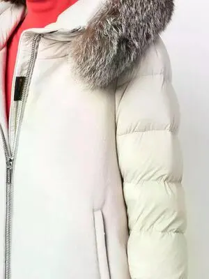 MOORER Zip-fastening Padded Coat