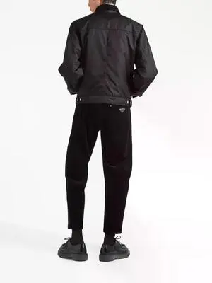 Prada Pinwale Corduroy Tapered Trousers
