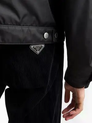 Prada Pinwale Corduroy Tapered Trousers