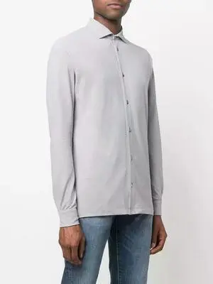 ZANONE Classic Button-up Shirt - Grey