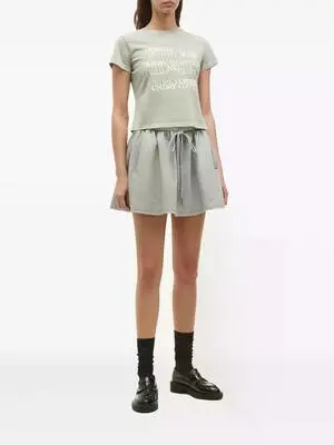 B+AB Graphic Cotton T-shirt - Green