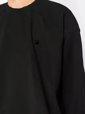 Valentino Garavani Rockstud Long-sleeve Sweatshirt