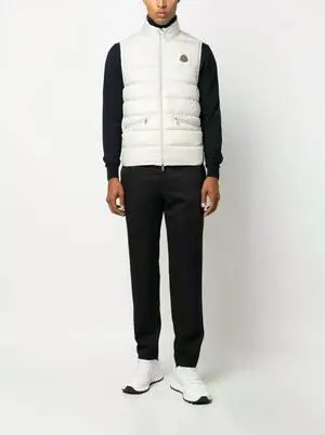 Moncler Virgin Wool Straight-leg Trousers