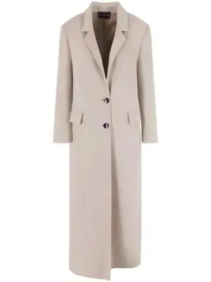 10 CORSO COMO Buttoned-up Virgin Wool Overcoat