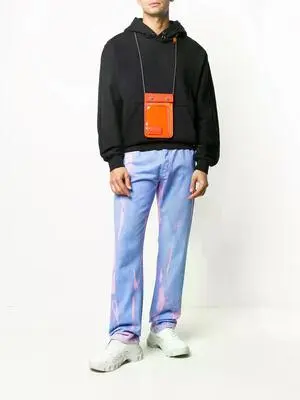 MSGM Embroidered Logo Hoodie