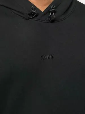MSGM Embroidered Logo Hoodie