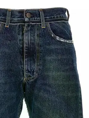 MAISON MARGIELA X Pendleton Yoke-detail Jeans