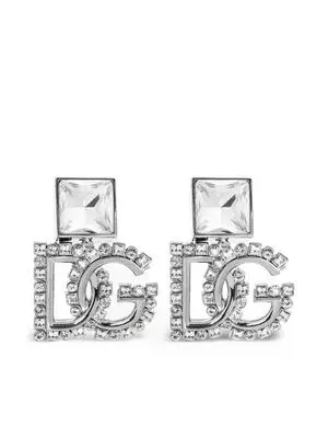 Dolce & Gabbana Silver Tone Earrings