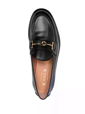TOD'S Hardware-detail Polished Loafers