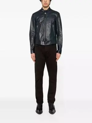 TOM FORD Compact Twill Slim-fit Jeans - Brown