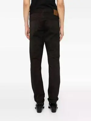 TOM FORD Compact Twill Slim-fit Jeans - Brown