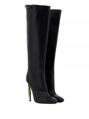 Roberto Cavalli Knee-high Leather Boots