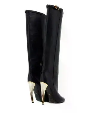 Roberto Cavalli Knee-high Leather Boots