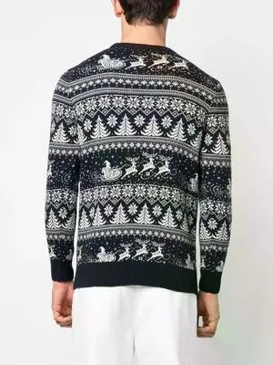 MC2 SAINT BARTH Santa Fine-knit Crew-neck Jumper