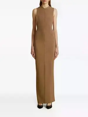 Khaite Terri V-neck Maxi Dress