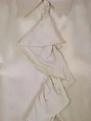 Aspesi Short-sleeve Ruffle Blouse