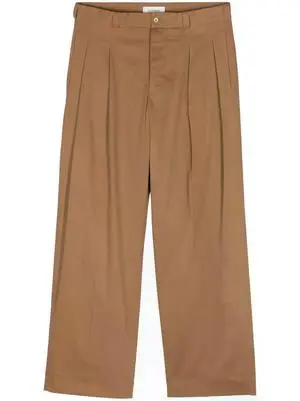 LANEUS Pleat-detailed Trousers