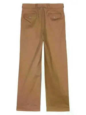 LANEUS Pleat-detailed Trousers