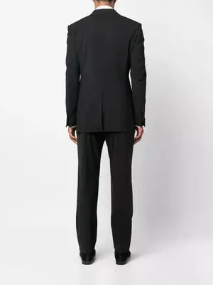 TOM FORD Peak Lapels Single-breasted Suit - Black