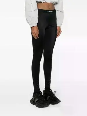 TOM FORD Logo-waistband Leggings