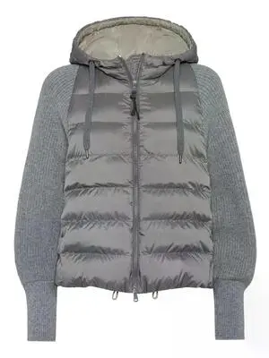 Brunello Cucinelli Padded Jacket - Grey
