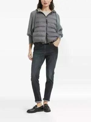 Brunello Cucinelli Padded Jacket - Grey