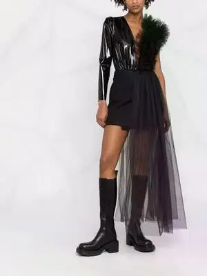 Alchemy Fashions X Lia Aram Ruffle-detail Bodysuit