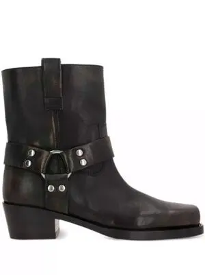 Paris Texas Roxy 45mm Leather Biker Boots