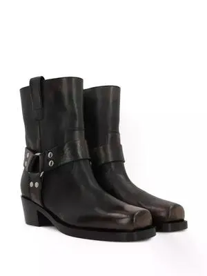 Paris Texas Roxy 45mm Leather Biker Boots