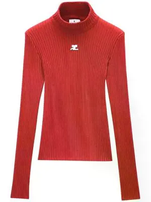 Courreges Mock Neck Sweaters For Women