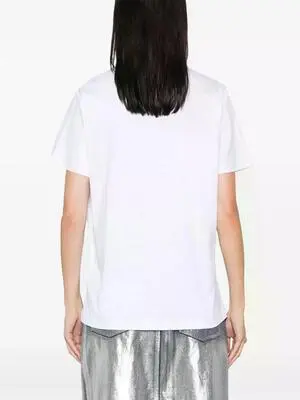 GANNI Leopard Jersey T-shirt