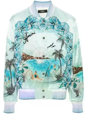Amiri Band Collar Jackets For Men