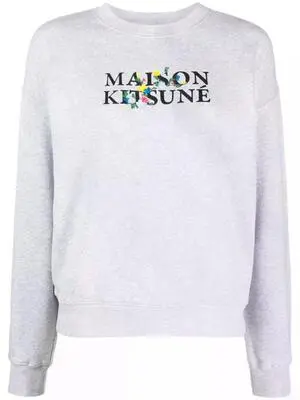Maison Kitsune Logo Sweatshirts Hoodies For Women
