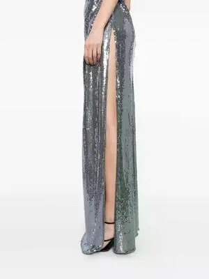 Alex Perry Twisted Sequinned Gown
