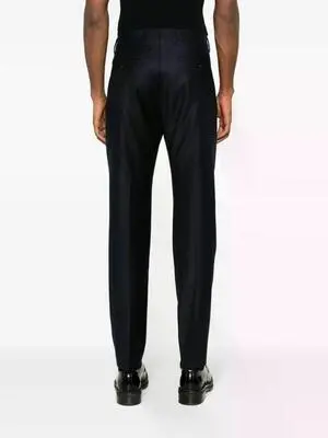 AMI Paris Tapered-leg Wool Trousers