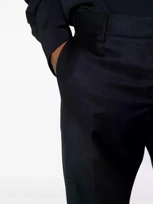 AMI Paris Tapered-leg Wool Trousers