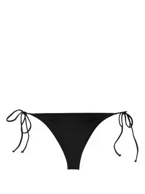 MC2 SAINT BARTH Marielle Side-tie Bikini Bottoms - Black