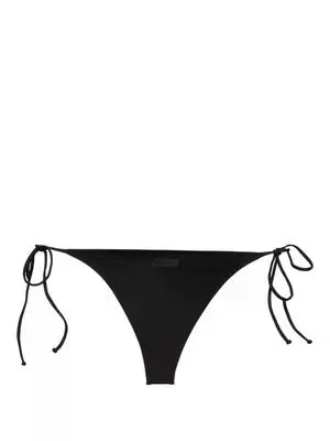 MC2 SAINT BARTH Marielle Side-tie Bikini Bottoms - Black