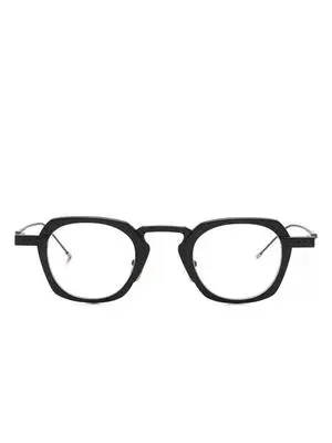 Thom Browne Geometric Frame Glasses - Grey