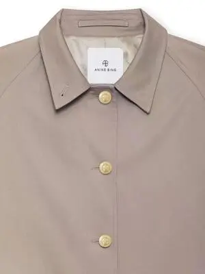 ANINE BING Randy Classic-collar Trench Coat