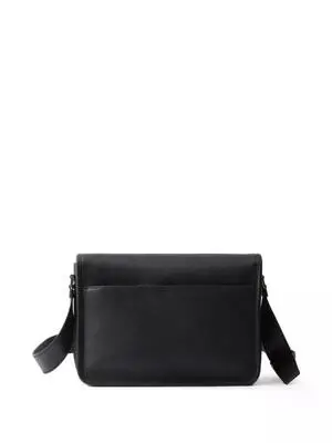 Prada Textured Leather Messenger Bag