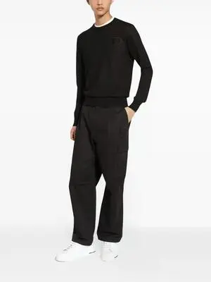 Dolce & Gabbana Logo Embroidered Jumper