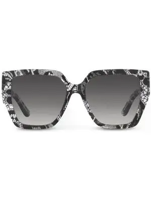 Dolce & Gabbana Embossed Eyewear For Women