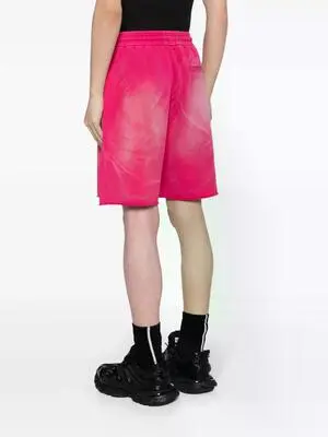 FENG CHEN WANG Drawstring Cotton Shorts