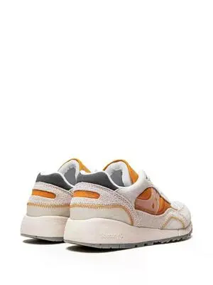 Saucony Shadow 6000 Transparent/orange Sneakers - White