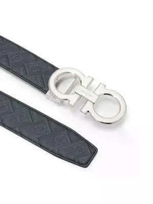 FERRAGAMO Gancini Leather Belt
