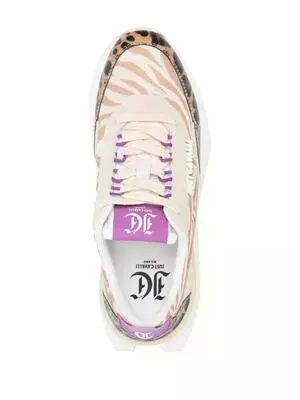 Just Cavalli Logo-patch Low-top Sneakers