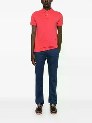 Polo Ralph Lauren Polo Pony-embroidered Polo Shirt - Red