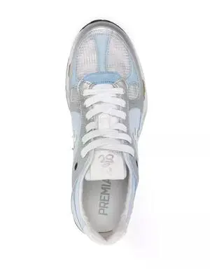 Premiata Mased Leather Sneakers - Blue