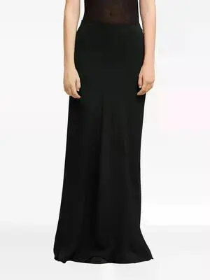 AMI Paris Bias-cut Maxi Skirt